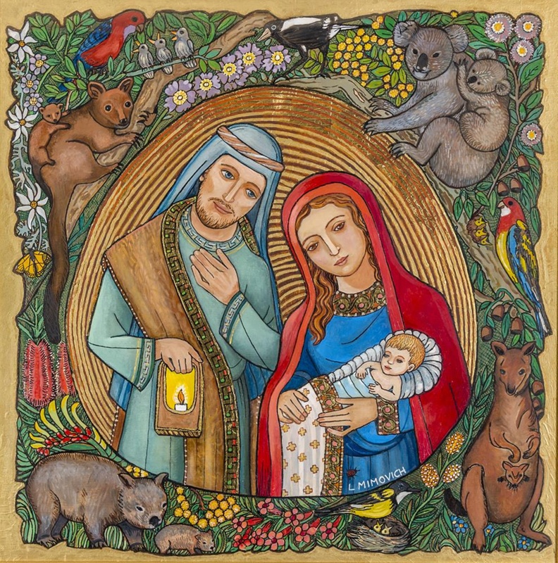 Untitled (Holy Family); Leopoldine Mimovich, Austrian / Australian, b ...