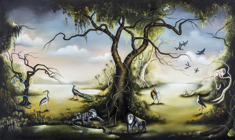 Daisy World; Judith Van Heeren, Australian, Born 1961; 2014; 1.4-95.MEL ...