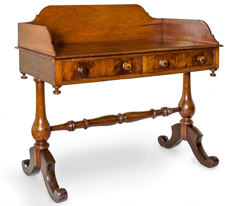 A Colonial cedar washstand; Unknown, Australian; c.1860; 7.3-1.1.BAL ...