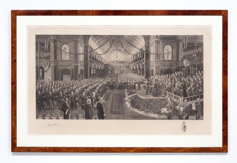 The Opening, Commonwealth Parliament; After Charles Nuttall, English, b ...