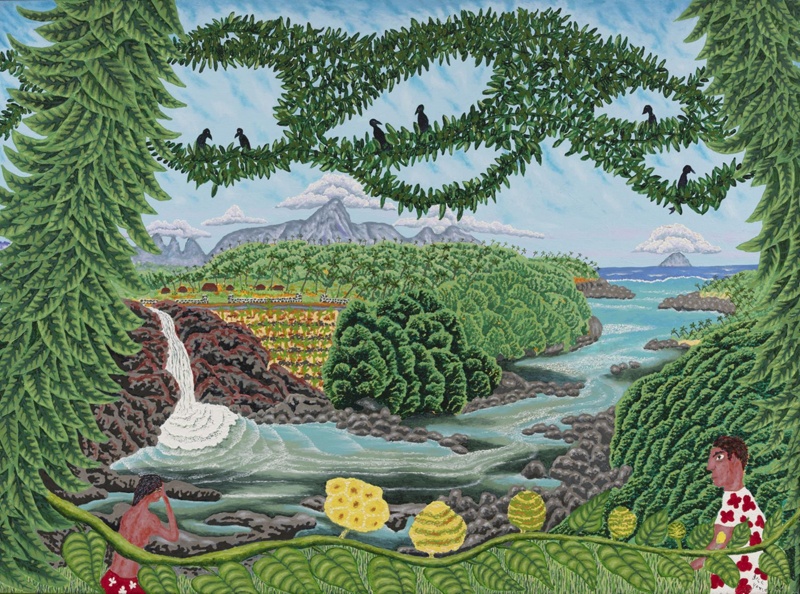 Falefa and beyond; William Yaxley, Australian, Born 1943; 2006; 1.4-1. ...