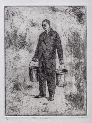 The Milker ; Graeme Drendel, Australian, Born 1953; 2013; 2.4-2.297.MEL ...