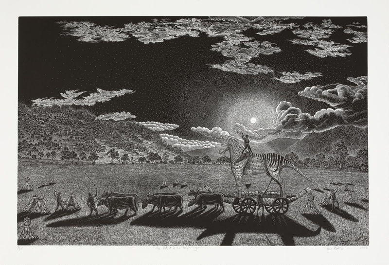 The defeat of the Trojan tiger; Rew Hanks, Australian, Born 1958; 2003 ...