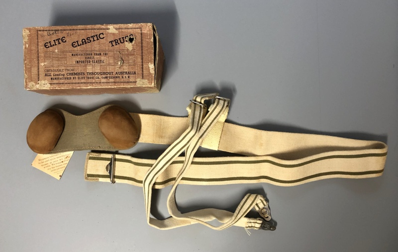 Medical Truss for Hernia ; Elite Truss Co.; 22-09 a-b | eHive