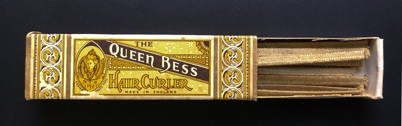 Queen Bess Hair Curlers; 1930s; 93-49 a-b | eHive