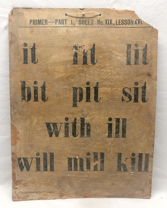 School Lesson Primer; William Brooks & Co.; 1920s -1930s; 94-1325 a-b ... School Lesson Primer; William Brooks & Co.; 1920s -1930s; 94-1325 a-b ...