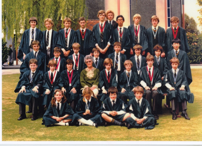 School choir 1982 Choir mistress Mrs Griffiths; 1982; 1982/4 | eHive