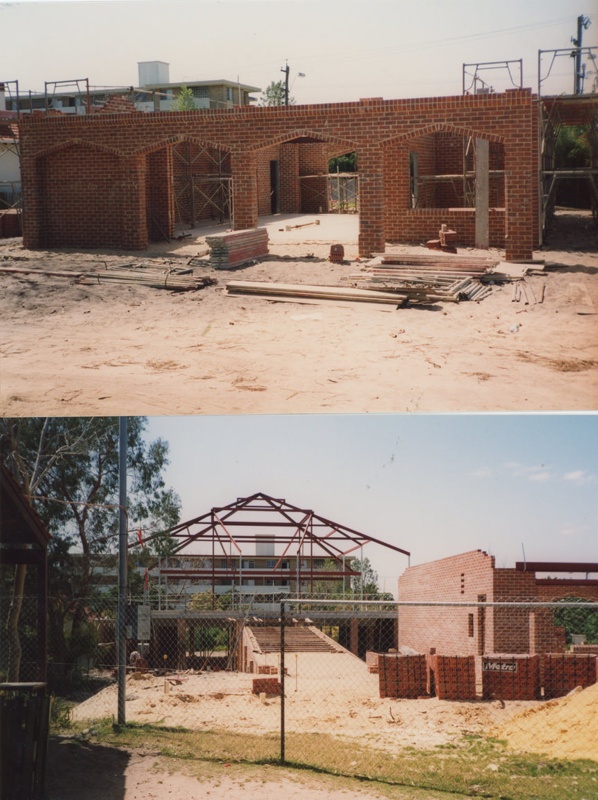 Preparatory School - Library construction, 1993; 1993/17 | eHive