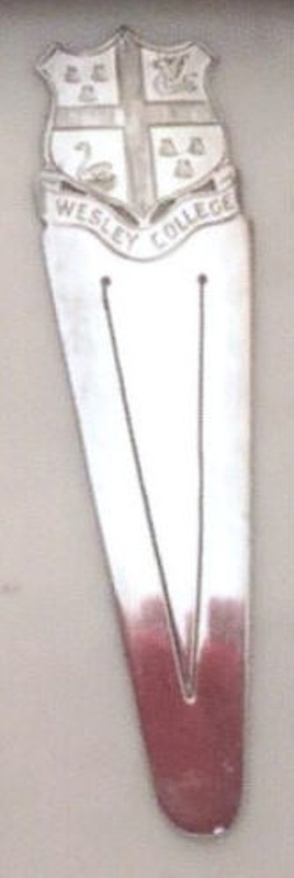 Wesley College Document Holder / Paper Clip - Jack William Dundas ...