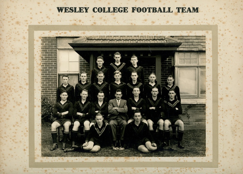 Wesley College Football Team 1932; 1932; 1932/13 | eHive