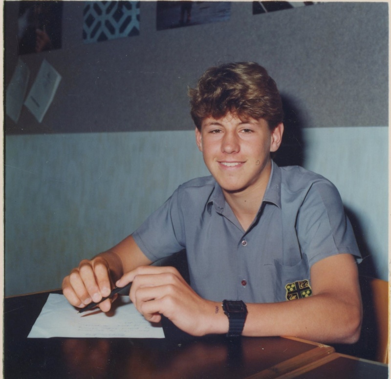 Student Matthew Weaver during 'Quest for Excellence', 1991; 1991/5 | eHive