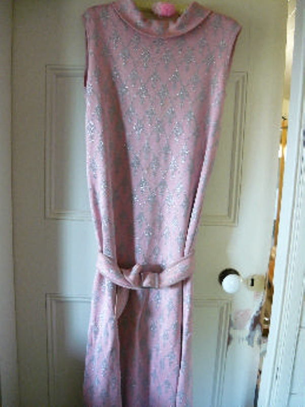 Evening Dress - Pink with Silver Lame; Mercuri; 1741.000 | eHive