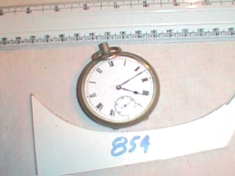 Fob Watch, male, metal; Nickleff Garanti 128C 58; -; 854.000 | eHive