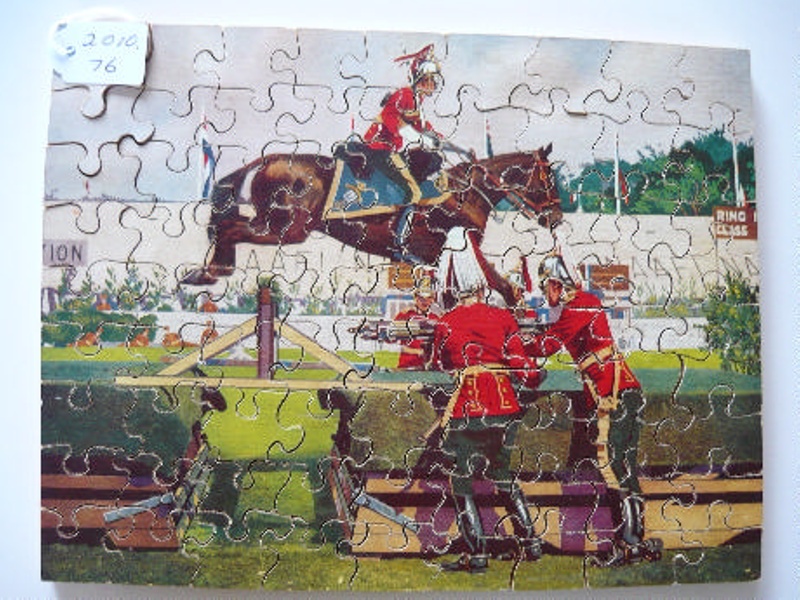 Jigsaw Puzzle, wood, horse, soldiers, 'Victory'; 2010.076 | eHive