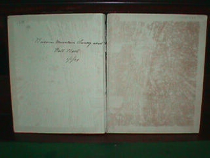 Sunday School Roll Book. Dated 1909 - COPY ONLY Original given to ...