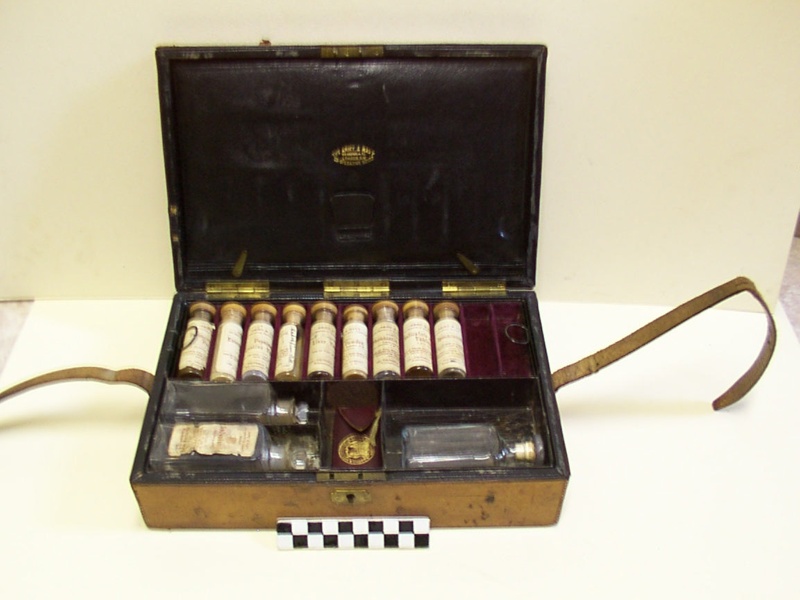 Medical Kit in compartmented case.; c.1920; 03.A.56 | eHive