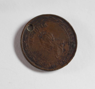 1837-1897 Queen Victoria Diamond Jubilee Coin Medallion Australian ...