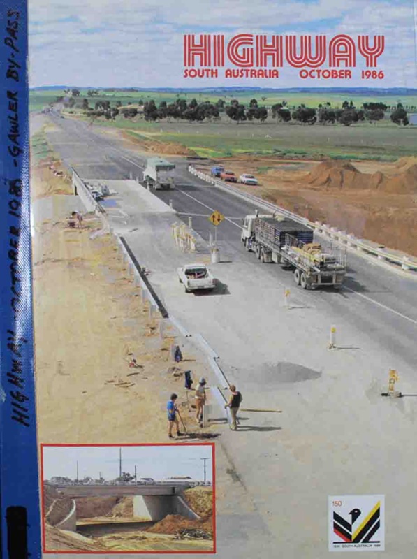 Highway South Australia October 1986; Highways Department South ...