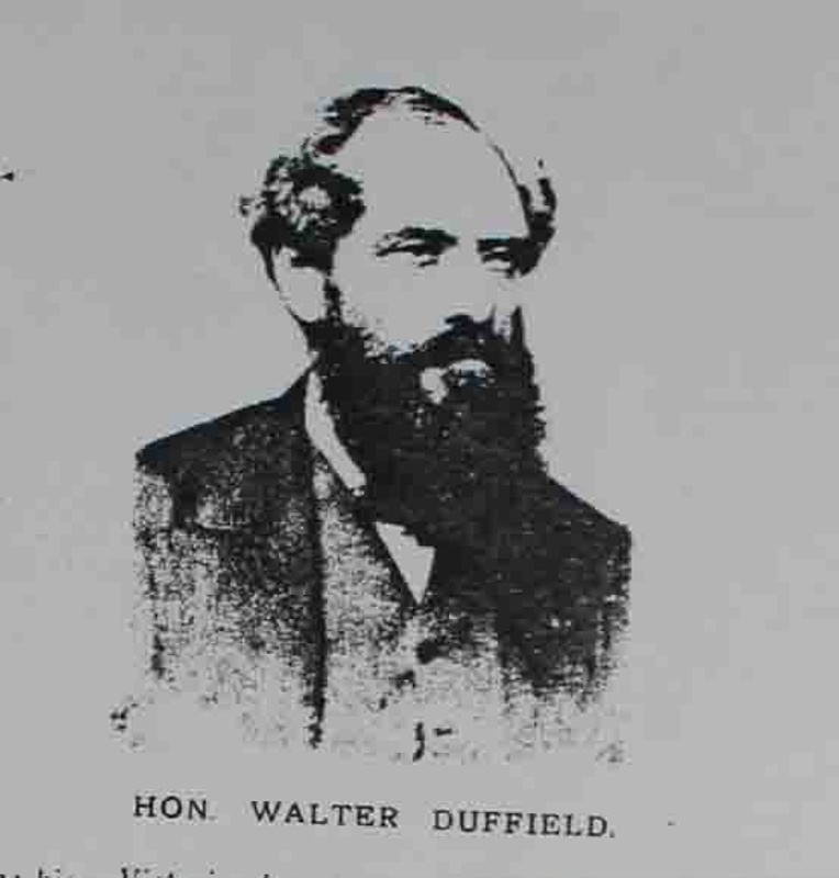 Hon. Walter Duffield; BROWN, Judith (Judith Margaret, Judith M ...