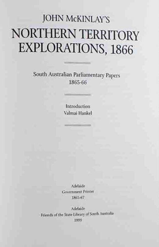 McKINLAY, John; 1999; 1 876154 23 3 (deluxe); C0420821284 | eHive