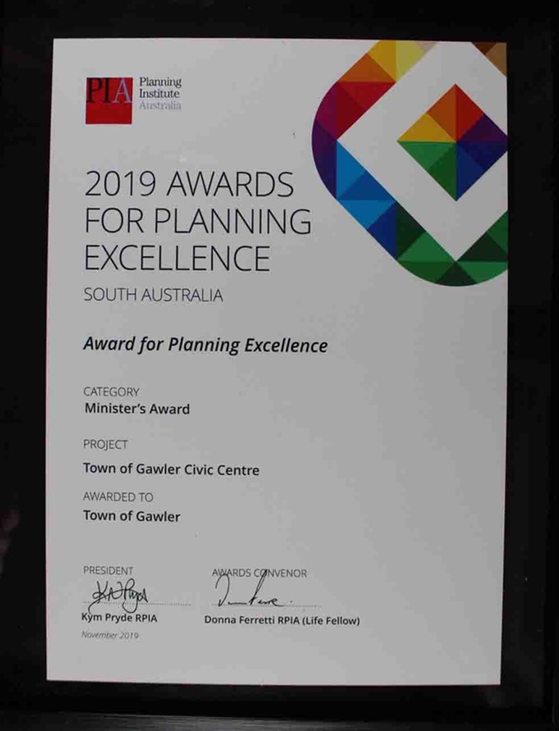 Award For Planning Excellence; Planning Institute Australia; November ...