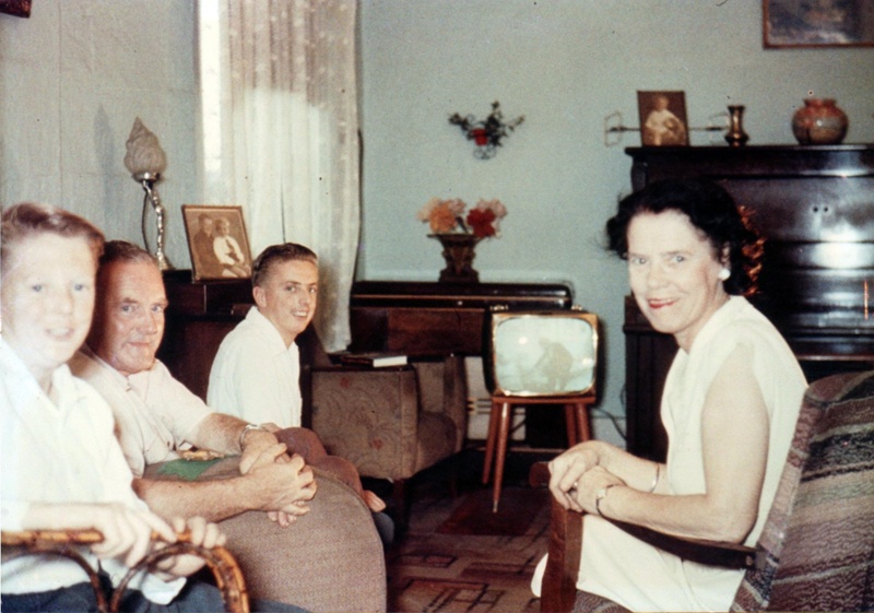 Photo of the Fleck family (Arnold, William, Barry & Grace) ; 2018.43 ...