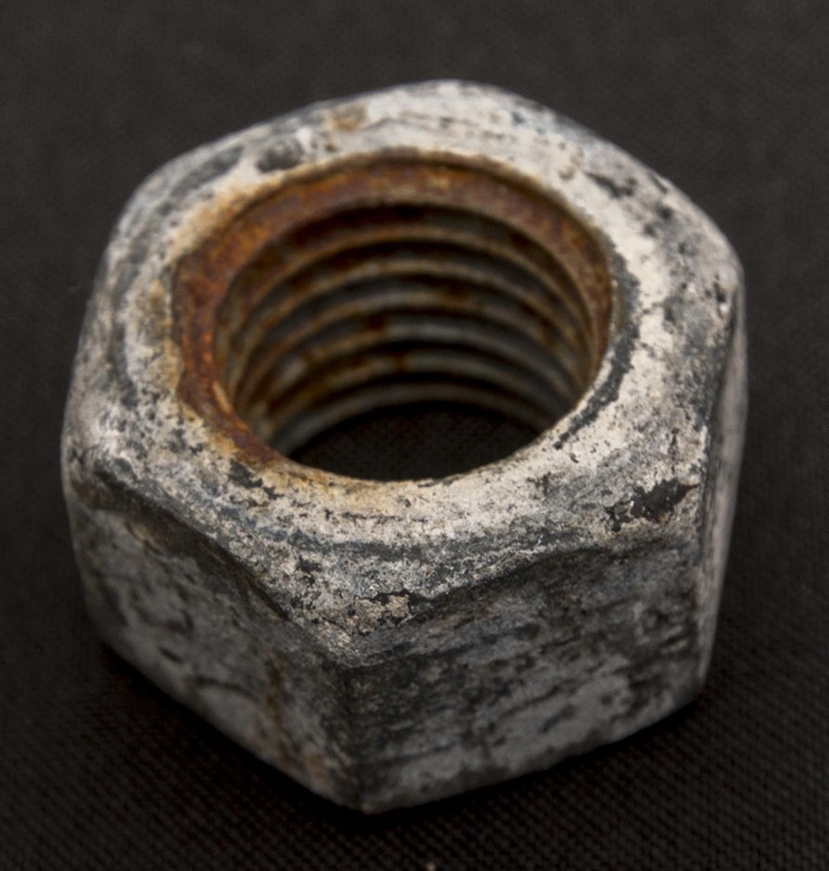 Large hand crafted bronze nut; 2008.75 | eHive
