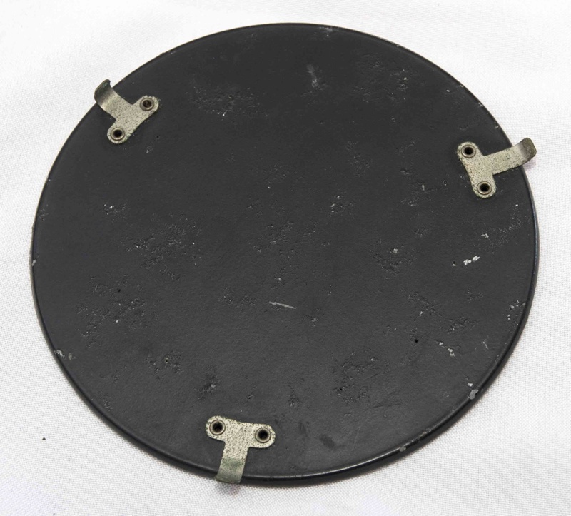 Black metal lens cover ; 2008.176.2 | eHive