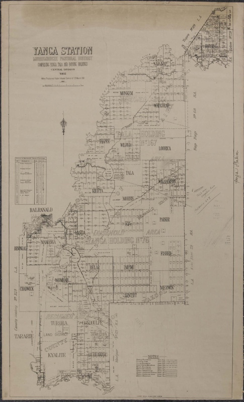 Map of Yanga Station; 1892; 2018.939 | eHive