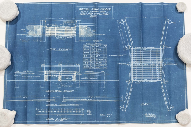 Plan of Standard Ramp in Rabbit Proof Fences in Public Roads; Wakool ...