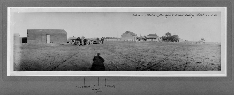 Cobran Station Managers House facing East 26.6.20; Unknown Photographer ...