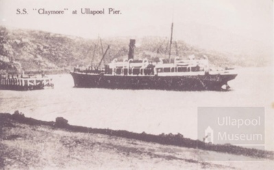 Ss claymore steamer ship at Ullapool pier; 1930?; ULMPH 2000 0884 | eHive