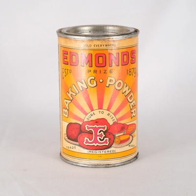Tin, Edmonds Baking Powder; T.J. Edmonds Ltd; ?; RX.2018.12.2 | eHive