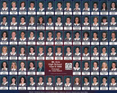 1999 Year 9 Mount Erin High School | eHive