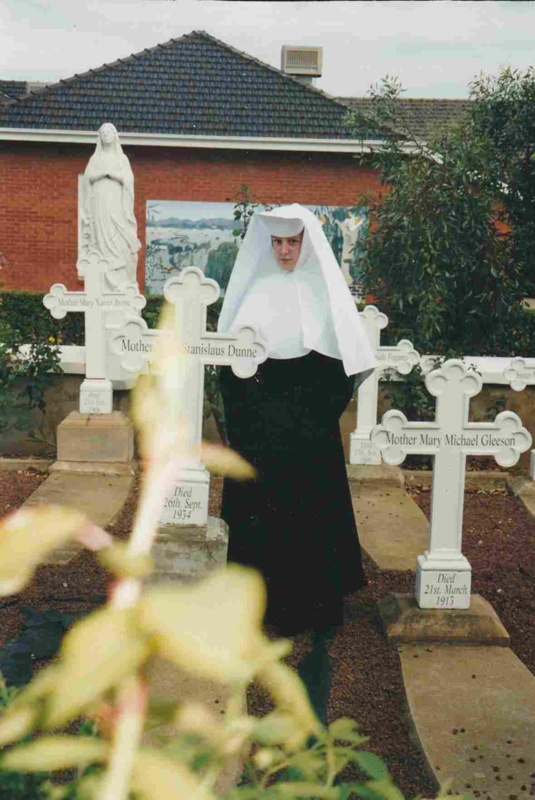1996 Alanna Doyle as a Novice in Mount Erin Cemetery; 2023.1007 | eHive