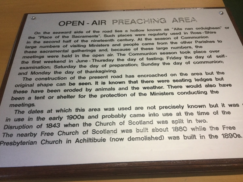 Open-air Preaching Area memorial plaque; CH/0B/009.0 | eHive
