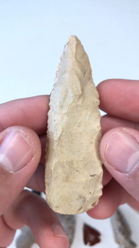 Lerma Round Base; Projectile Point; Burlington Chert; 10,000 - 5,000 B ...