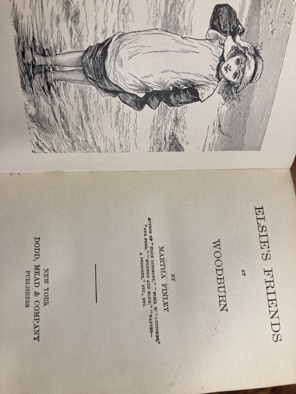 BOOK: Elsie Friends at Woodburn (Series by Martha Finley); PT5006 | eHive