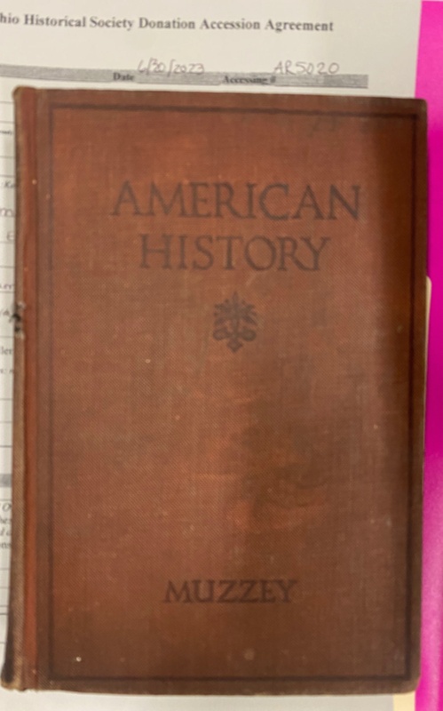 American History ; 1923; AR5020 | eHive