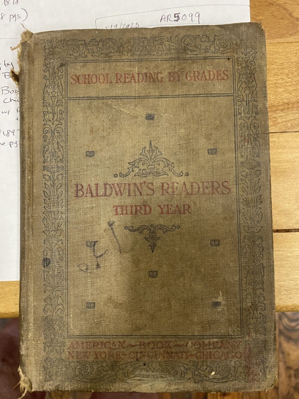 School Reading by Grades Third Year: Baldwin's Readers Third Year By James Baldw... | eHive