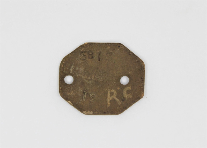 Miners Identity Tag; Dudley Colliery; 1940s; MU.2019.0007 | eHive