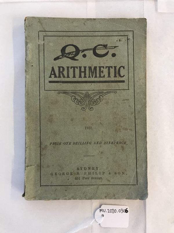 Arithmetic Workbook | eHive