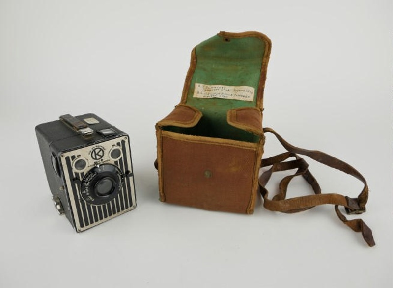 Box brownie camera; Eastman Kodak Company; 1980.720 | eHive