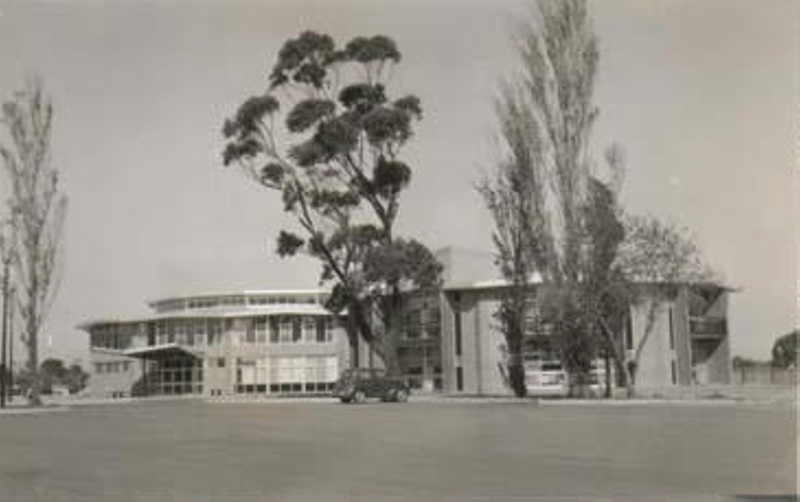 Sandringham and District Memorial Hospital building completed; 1964 Apr ...