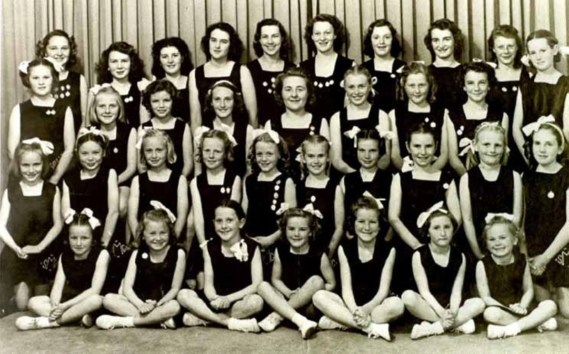Sandringham Methodist Girls' Gymnasium, 1946/1947?; 1947?; P8342 | eHive