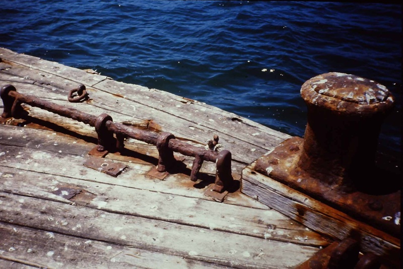 Cerberus fore bollards; Charlesworth, Peter; 1989; P4018 | eHive