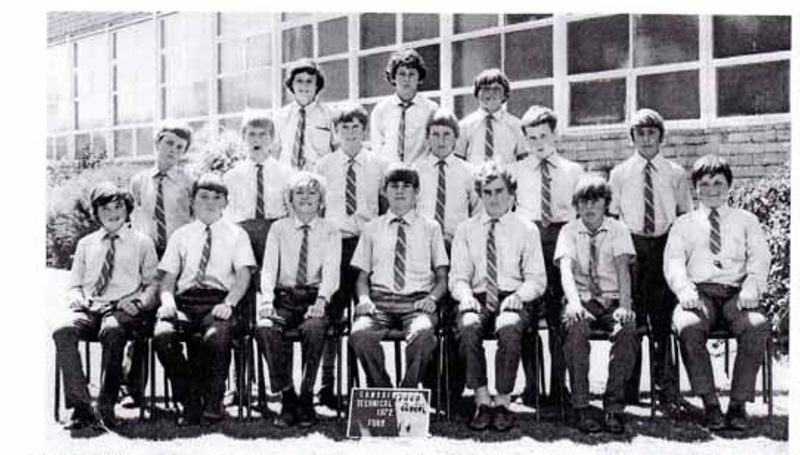 Sandringham Technical School Form 1K, 1972; 1972; P8515 | eHive