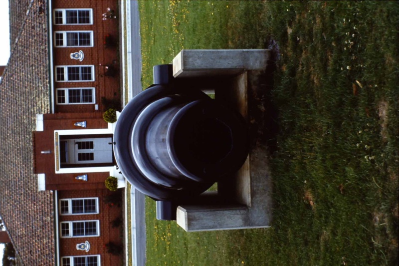Cannon from the Cerberus at HMAS Cerberus Naval Base.; Charlesworth ...