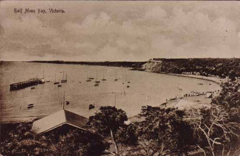 Half Moon Bay, Victoria; Kiernan, Peter; 1911?; P0648|P0649 | eHive