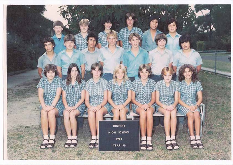 Highett High School year 9B, 1983; 1983; P8347 | eHive